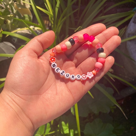Jewelry | Inspired Demon Slayer Kimetsu No Yaiba Nezuko Kamado Bracelet ...